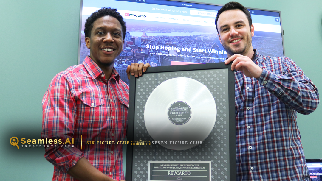 Revcarto Joins List of Seamless.AI 7-Figure Club Awardees
