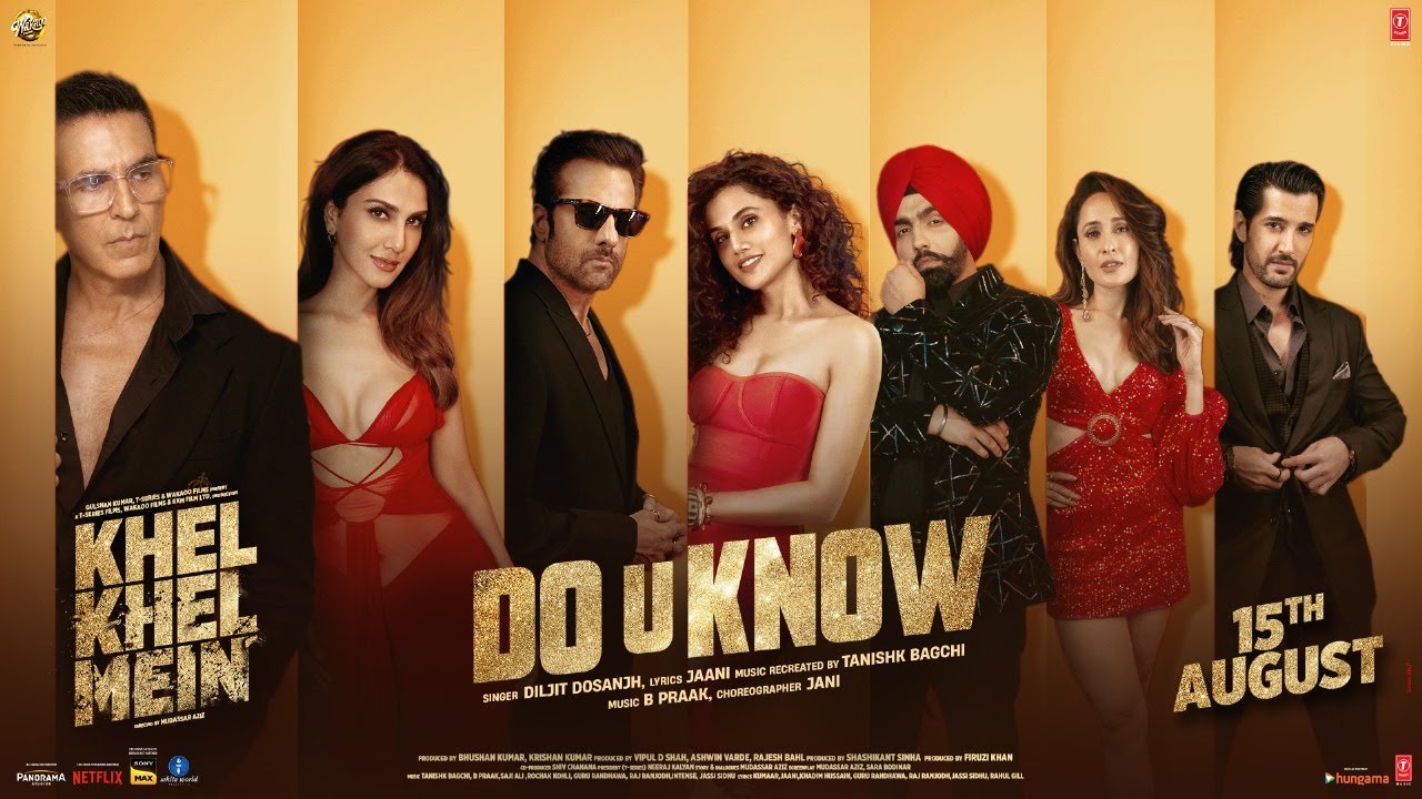 Khel Khel Mein Song: Diljit Dosanjh’s Do U Know song recreated for the ...